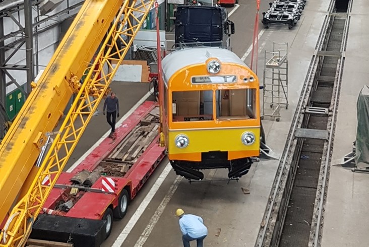 Czoło EW58 ozdobiło elektrowozownię PKP SKM Trójmiasto [zdjęcia ...