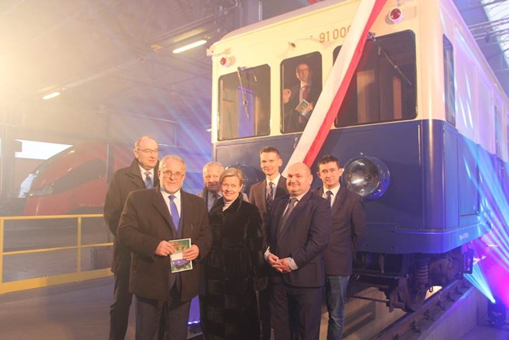 Oficjalna prezentacja EW51-36 w ZNTK Mińsk Mazowiecki [zdjęcia i film ...