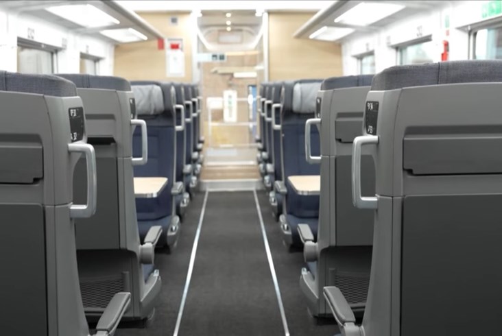 DB pokazało wnętrze wagonów Talgo dla pociągów ICE Berlin – Amsterdam ...