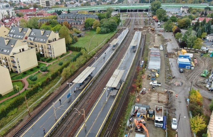 Trwają prace na odcinku Warszawa Wschodnia – Wawer [zdjęcia] - Rynek Kolejowy