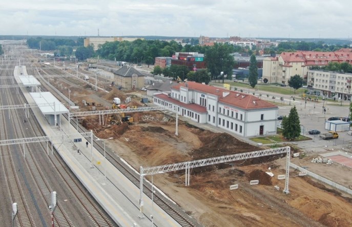 Trwają prace na stacji Ełk [zdjęcia] - Rynek Kolejowy