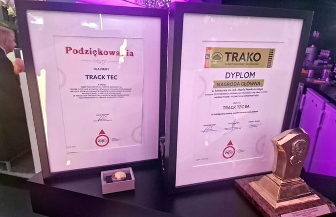 Grupa Track Tec z sukcesami na targach Trako 2023 - Rynek Kolejowy Grupa Track Tec z sukcesami na targach Trako 2023 - Rynek Kolejowy