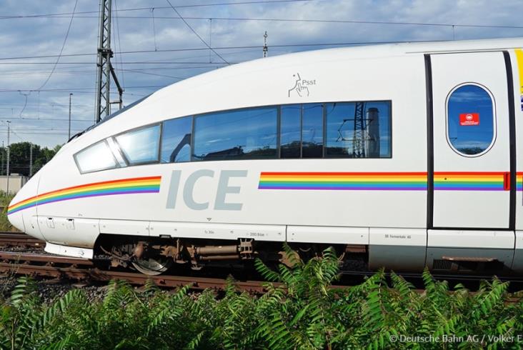 Tęczowy pociąg ICE na torach [zdjęcia] - Wszystko na temat branży ...