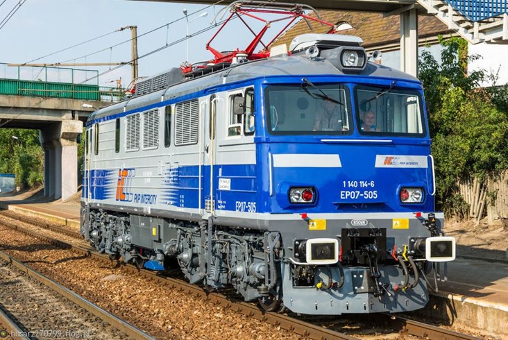 Olkol zmodernizował EP07 dla PKP Intercity - Wszystko na temat branży kolejowej: PKP, Intercity ...